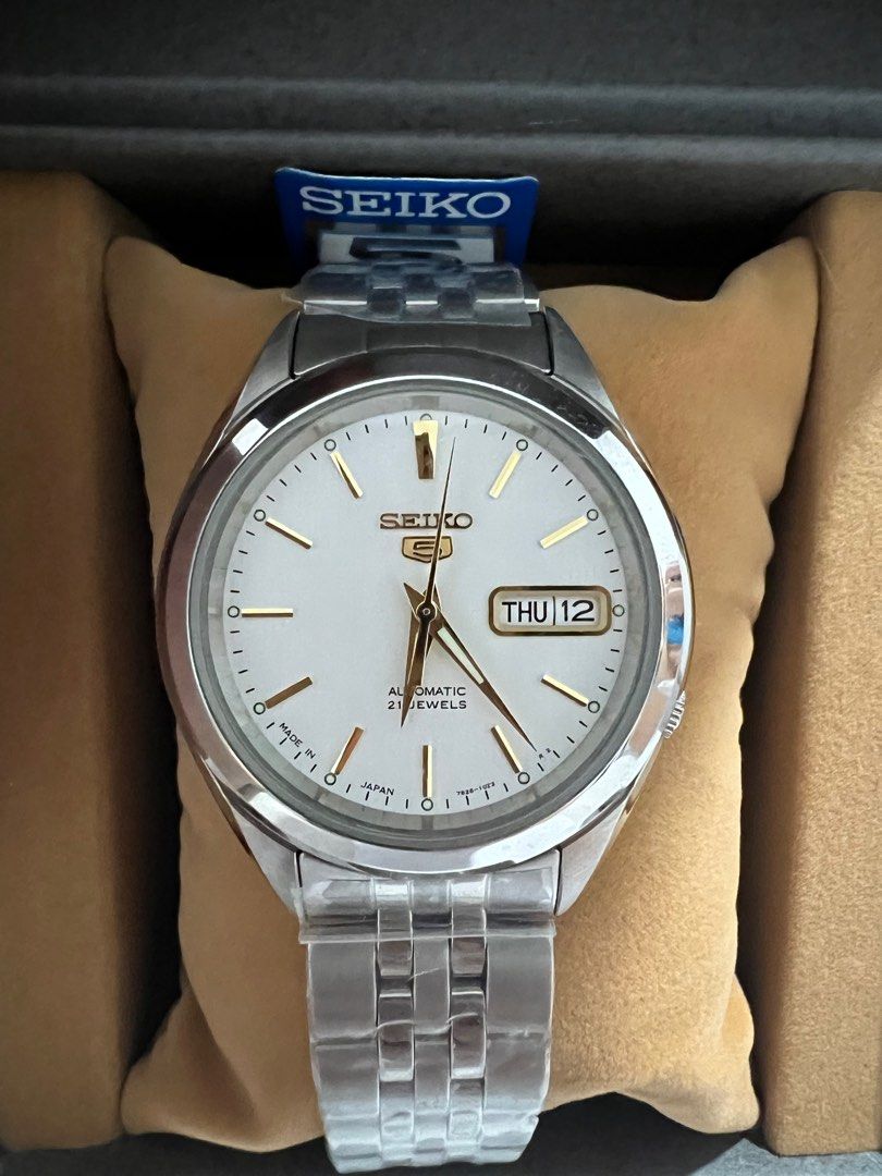 Seiko 5 SNKL17K1 Automatic Watch, Men's Fashion, Watches & Accessories ...