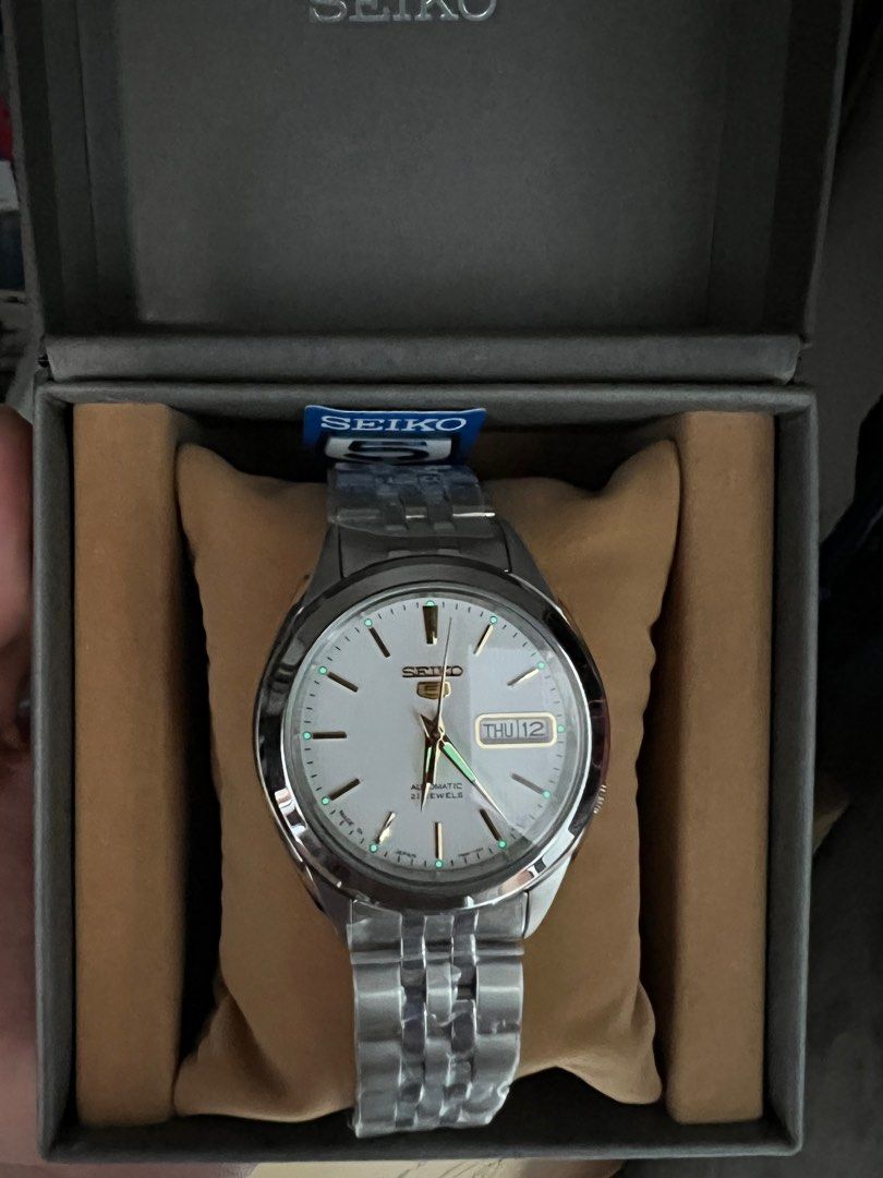 Seiko 5 SNKL17K1 Automatic Watch, Men's Fashion, Watches & Accessories ...
