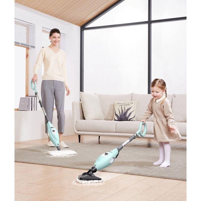 Shark M3 Steam Mop Hard Floor Cleaner with 1 Rectangle and 1 Triangle ...