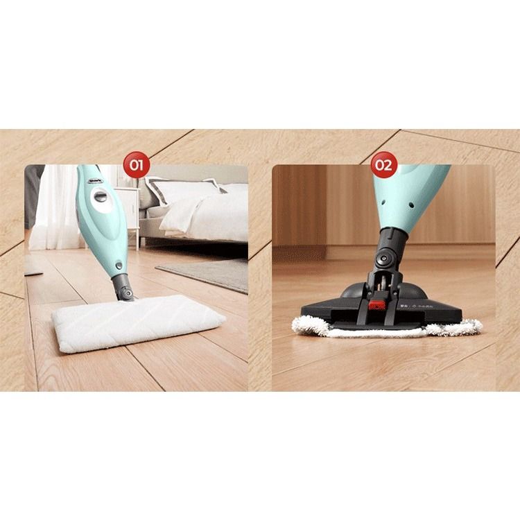 Shark M3 Steam Mop Hard Floor Cleaner with 1 Rectangle and 1 Triangle ...