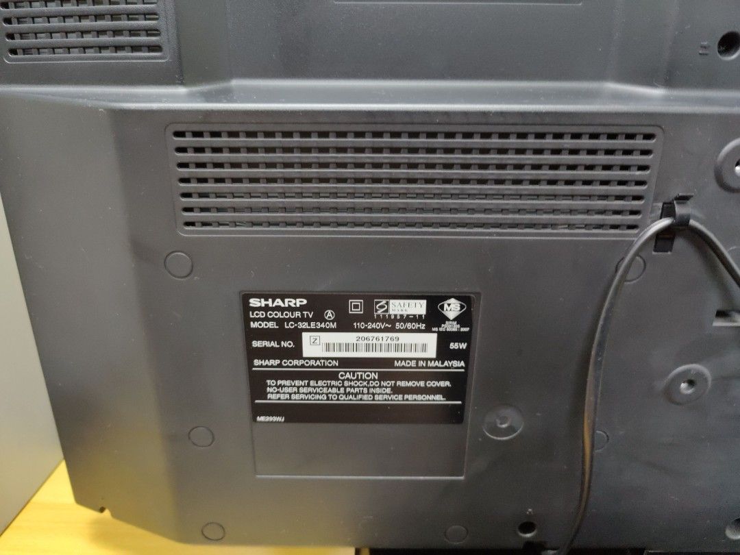 Sharp LCD colour TV (36 inch), TV & Home Appliances, TV & Entertainment ...