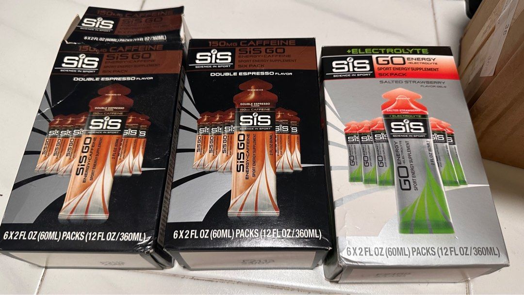 SIS gels. Expire Jun/Jul 2023. Selling as a bundle, Health & Nutrition ...