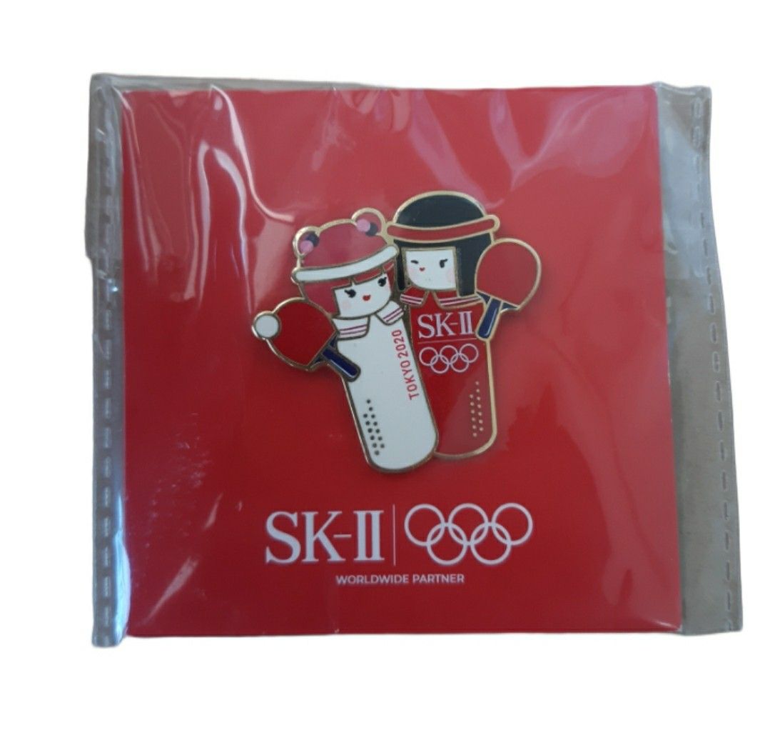 SK-II pin limited edition (ping pong shape), Women's Fashion, Jewelry ...