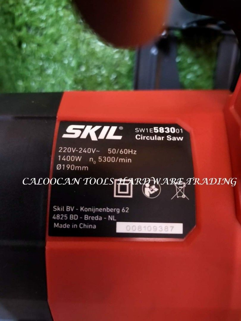 SKIL 1400W 7-1/4" Circular Saw (SW1E5830AA), Commercial & Industrial ...