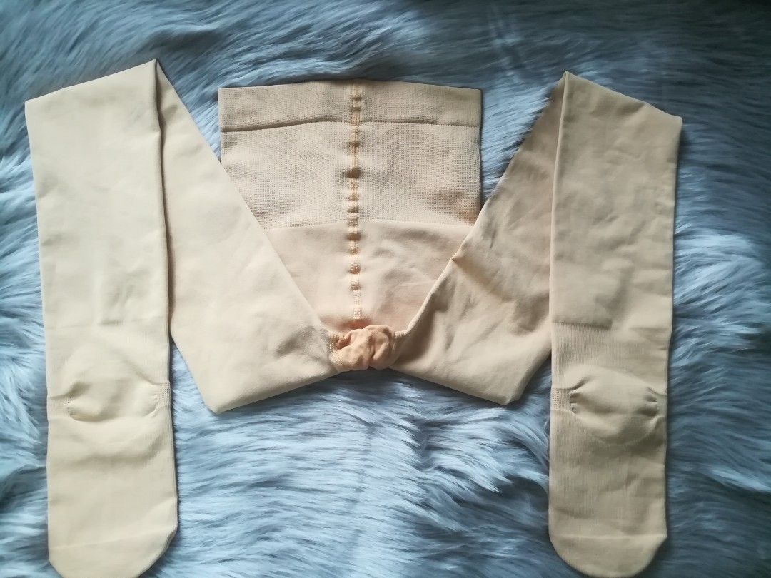 Skin tone stockings on Carousell