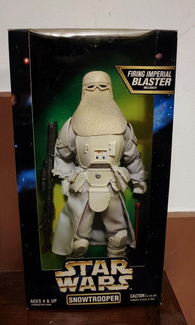 SnowTrooper Star Wars Action Collection 12 inch Action Figure by Kenner ...