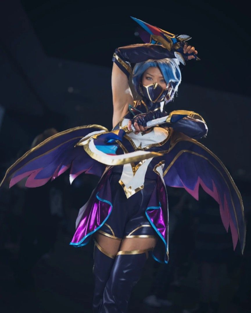 Star Guardian Akali Full Cos Size S-M, Hobbies & Toys, Memorabilia ...