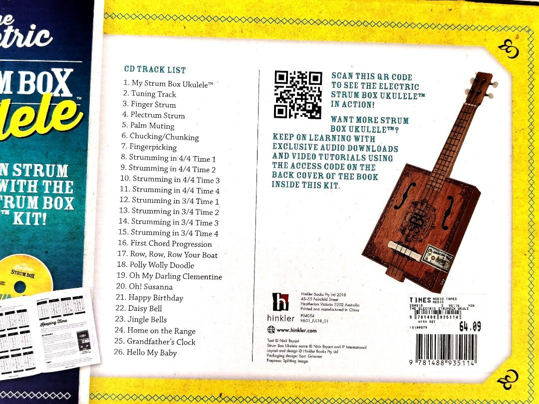 Strumbox Ukulele (Electric Ukulele and Playable with Guitar Amp ...