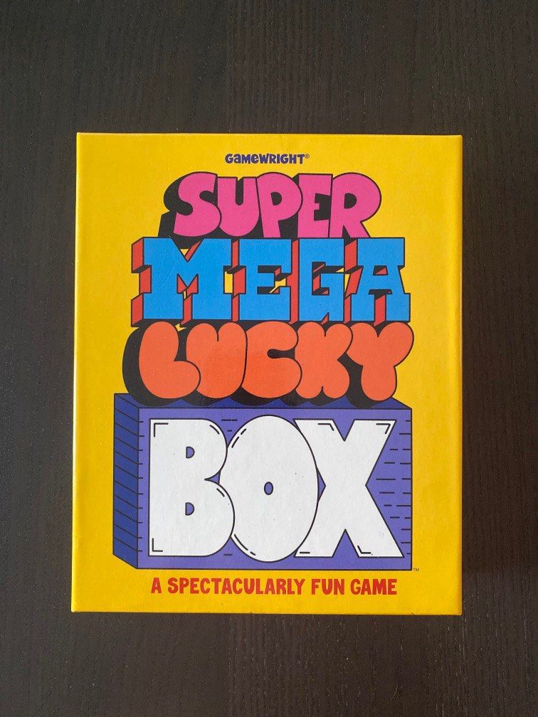 Super Mega Lucky Box Board Game, Hobbies & Toys, Toys & Games on Carousell