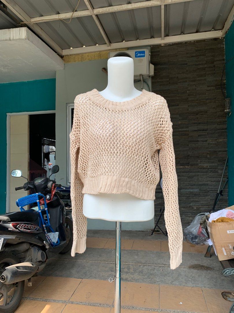 Sweater Rajut ‼️ RAJUT 100% IMPORT PREMIUM‼️, Fesyen Wanita, Pakaian ...