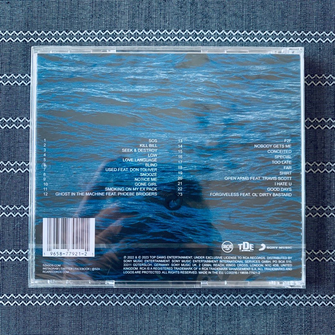SZA - SOS [Imported Edition] CD, Hobbies & Toys, Music & Media, CDs ...