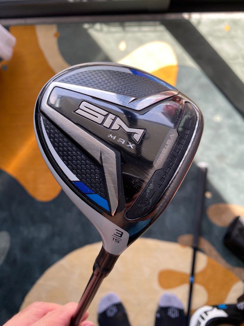 Taylormade Sim Max 3 wood, Sports Equipment, Sports & Games, Golf on ...