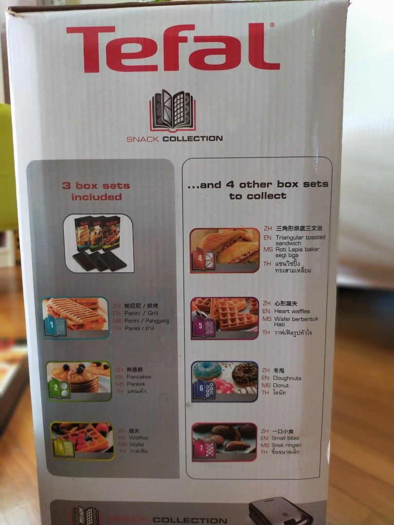 Tefal Snack Collection SW856D65, TV & Home Appliances, Kitchen ...
