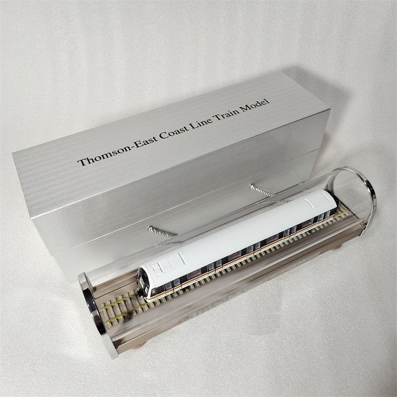 TEL MRT train model 1:87 thomson east coast line train model, Hobbies ...