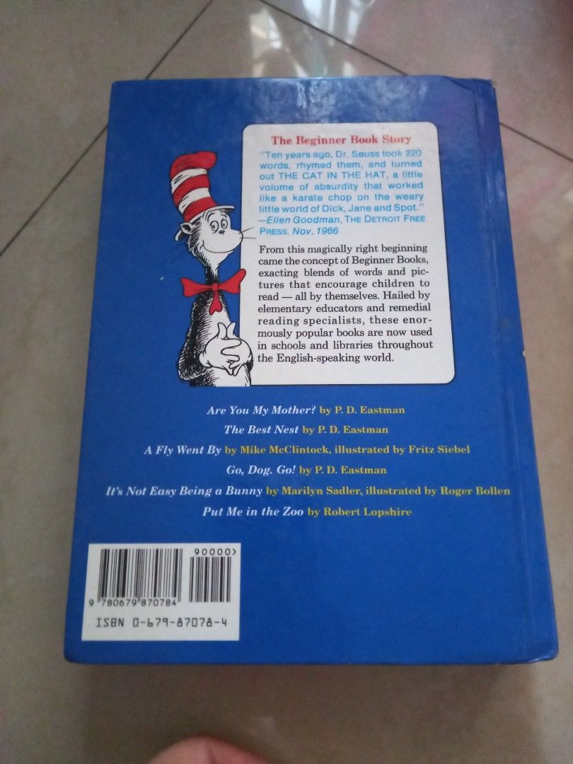 Dr Seuss The Big Blue Book of Beginner Books with 5 stories on Carousell