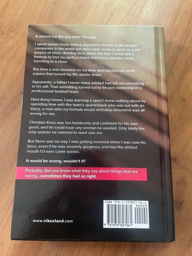 The Game by Vi Keeland (Hardbound), Hobbies & Toys, Books & Magazines ...