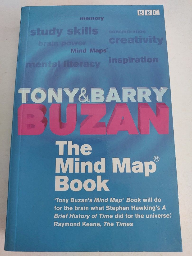 The Mind Map Book by Tony Buzan, Hobbies & Toys, Books & Magazines ...