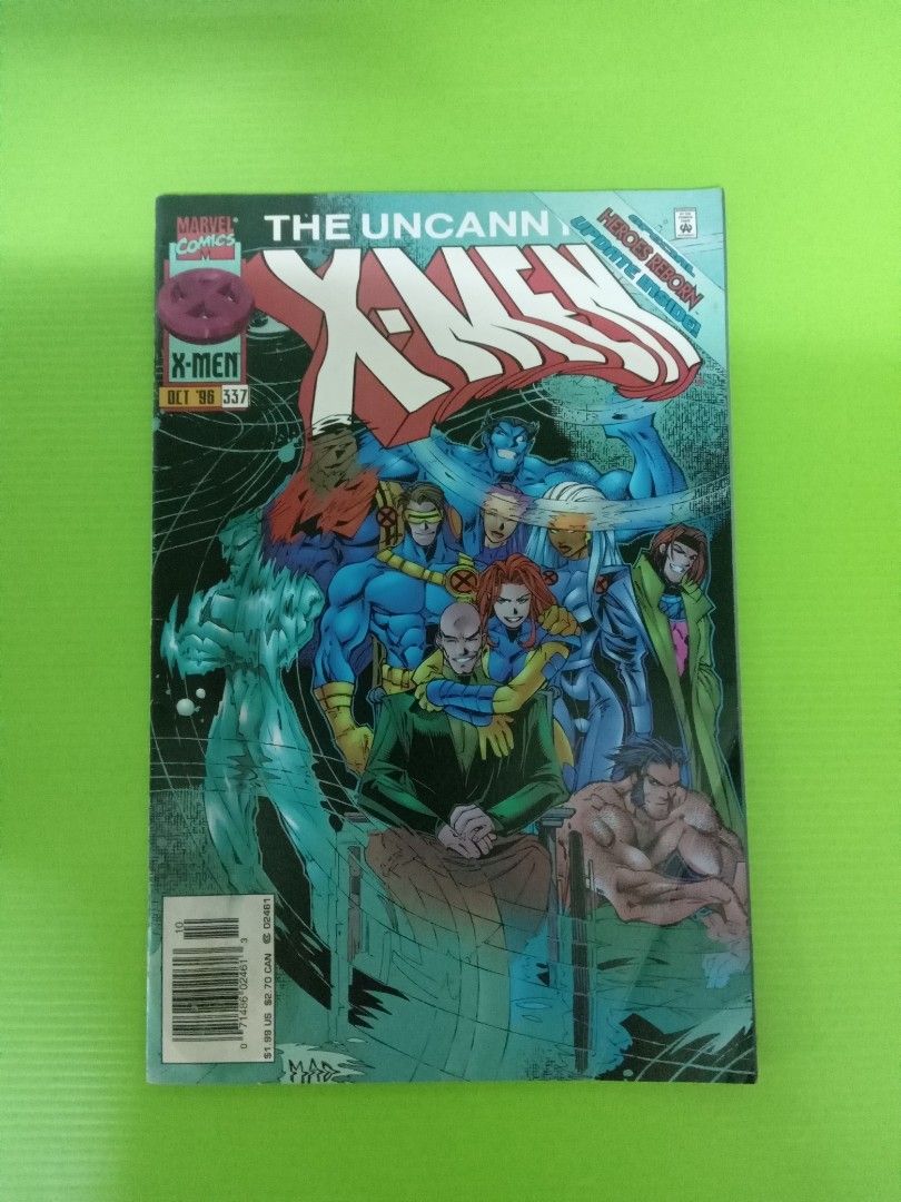 The Uncanny Xmen #337 ( Joe Mad - Cover Art ) Marvel Comics, Hobbies ...