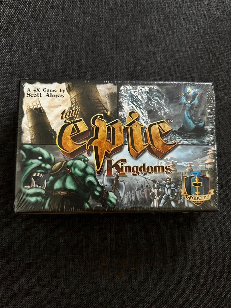 Tiny Epic Kingdoms Board Game on Carousell