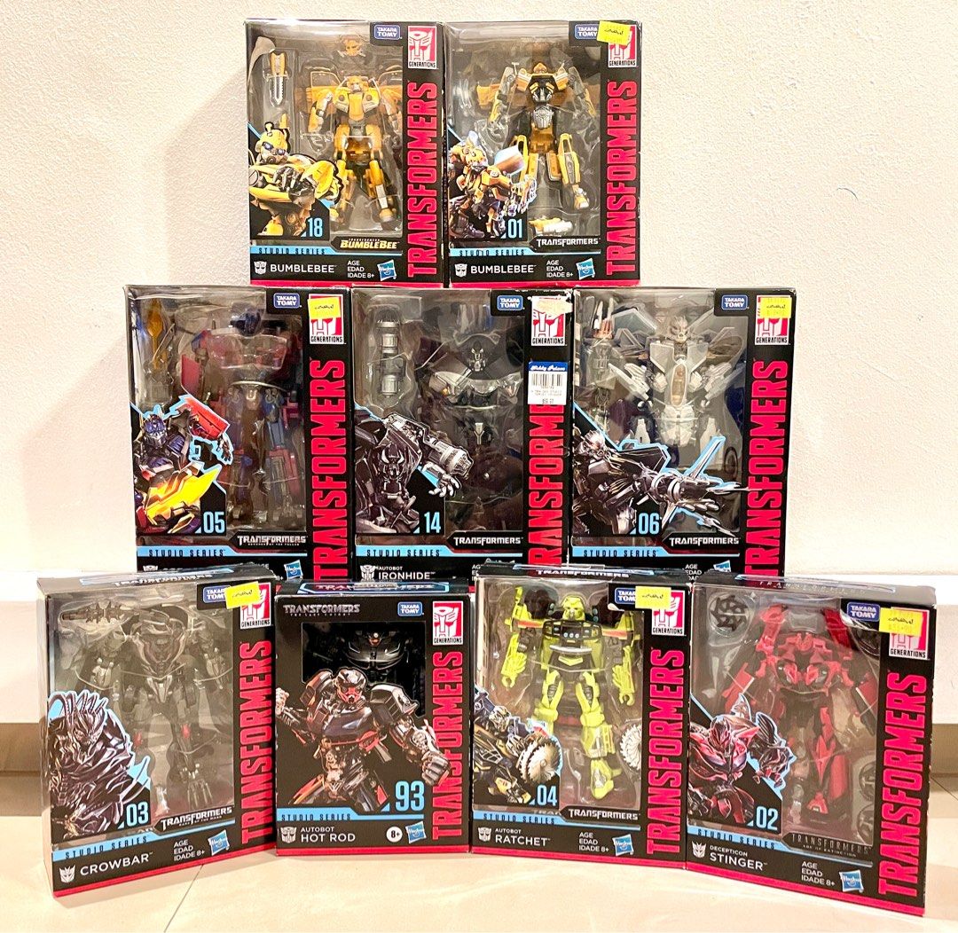 Transformers Studio Series Collection Collection (BINB), Hobbies & Toys ...
