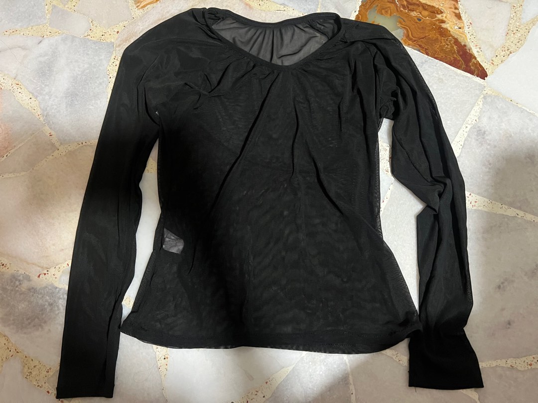 Transparent top, Women's Fashion, Tops, Other Tops on Carousell