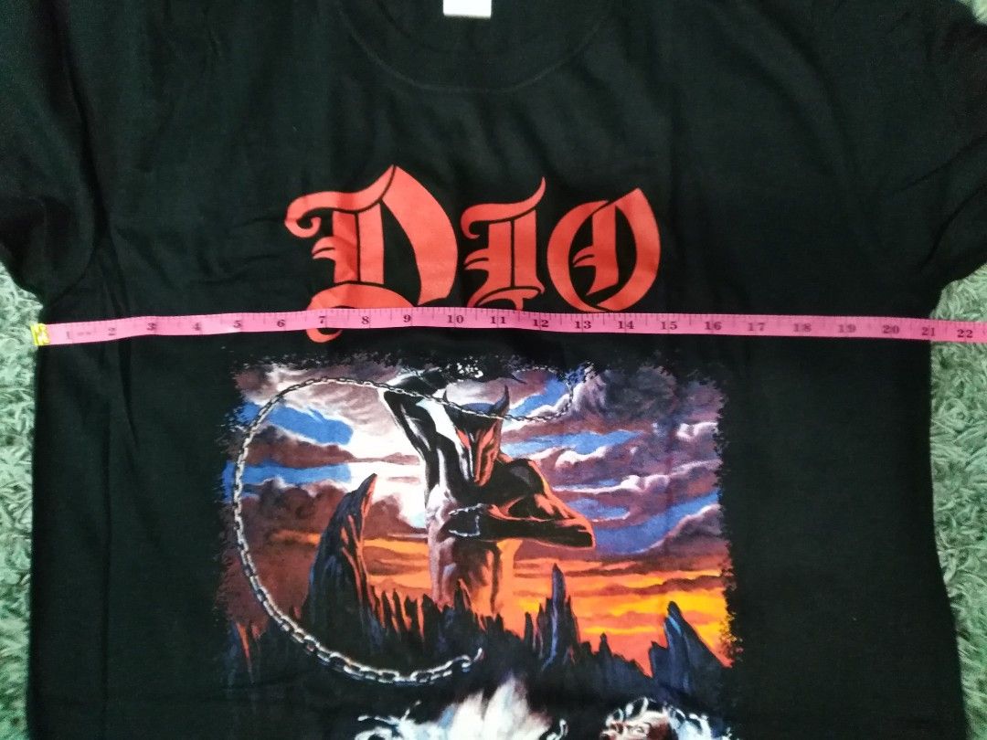 Tshirt Dio - Holy Diver (Gildan Softstyle), Men's Fashion, Tops & Sets ...