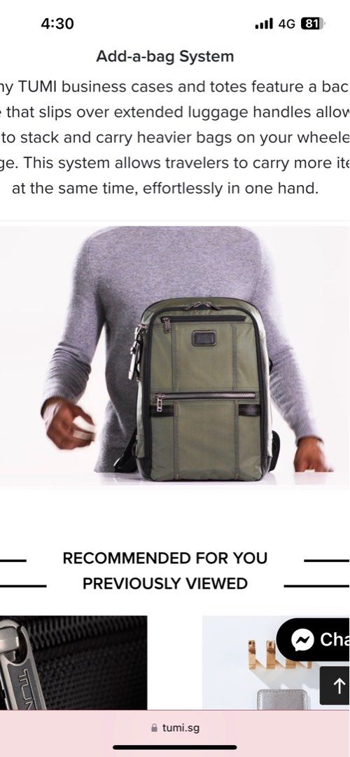 TUMI Alpha bravo Dynamic Backpack, Men's Fashion, Bags, Backpacks on Carousell