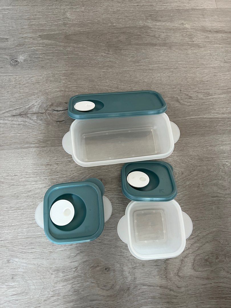 Tupperware CrystalWave Modular Shallow Set, Furniture & Home Living ...