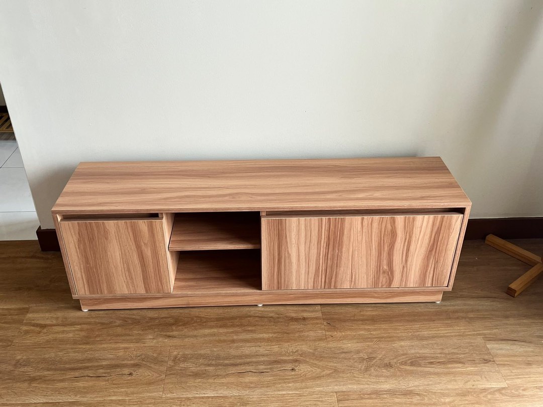 TV Console (Mandaue Foam) - Excellent Condition, Furniture & Home ...