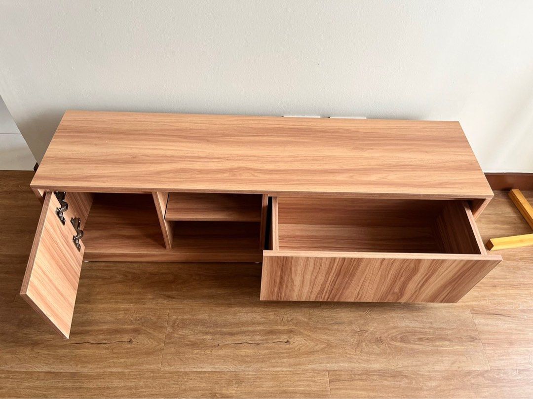 TV Console (Mandaue Foam) - Excellent Condition, Furniture & Home ...