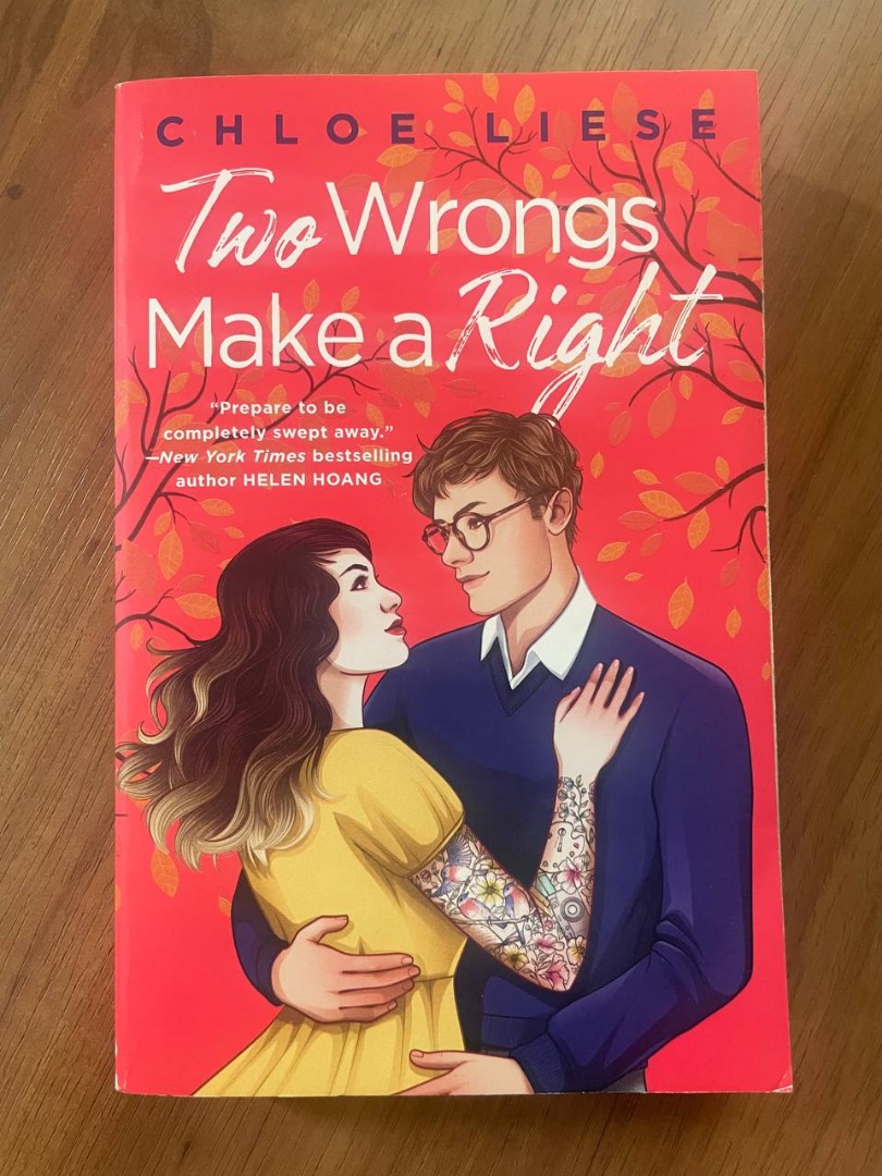 Two Wrongs Make a Right by Chloe Liese, Hobbies & Toys, Books ...