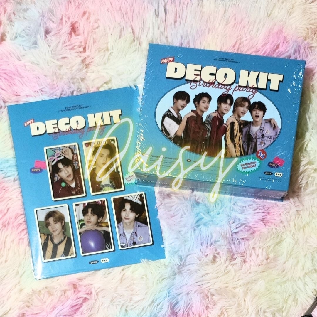 TXT 2023 DECO KIT, Hobbies & Toys, Memorabilia & Collectibles, K-Wave ...