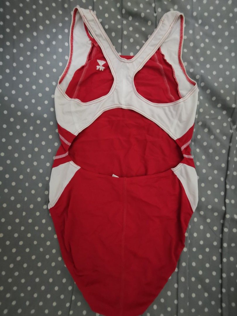 Tyr red swimsuit, Women's Fashion, Swimwear, Bikinis & Swimsuits on ...