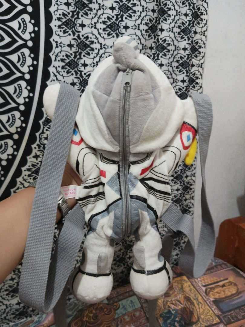 Ultraman Back Pack Stuffed Toy, Hobbies & Toys, Toys & Games on Carousell