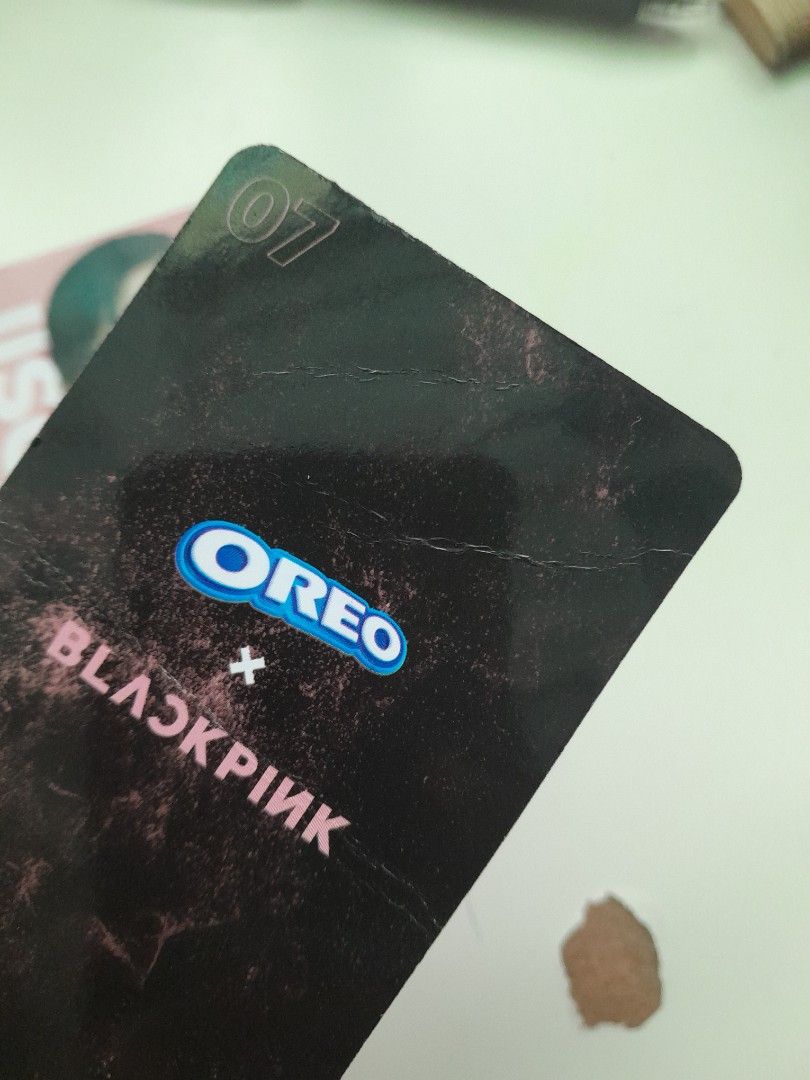 URGENT blackpink oreo cards blackpink jisoo lisa jenni rose, Hobbies ...
