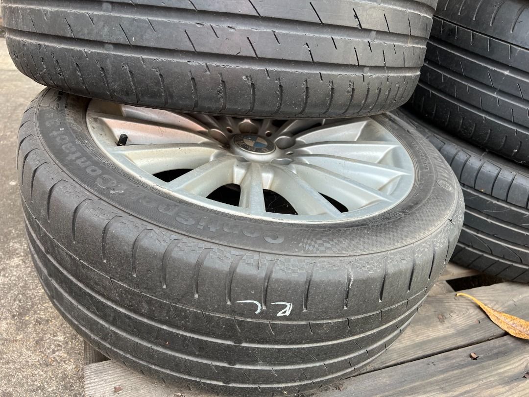 USED BMW F10 F35 18" OEM Wheels, Car Accessories, Tyres & Rims on Carousell