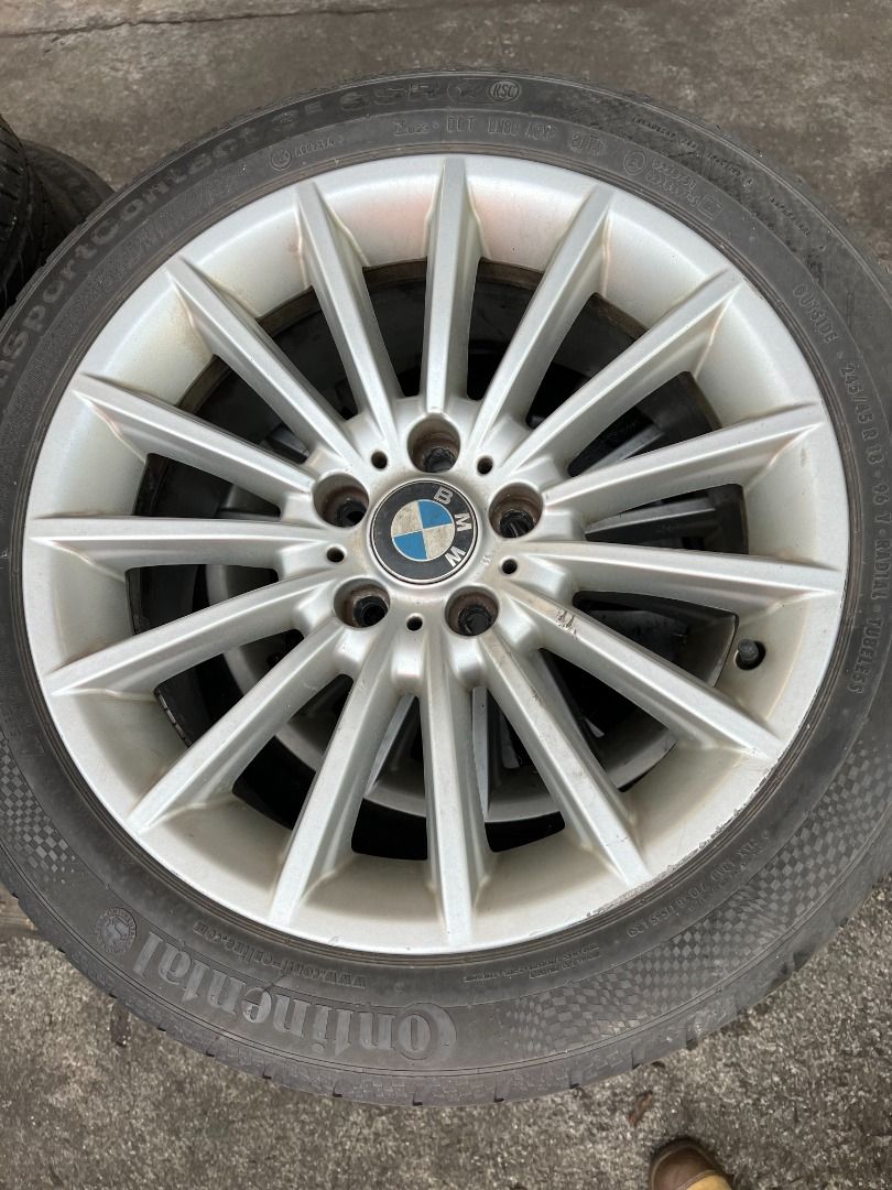 USED BMW F10 F35 18" OEM Wheels, Car Accessories, Tyres & Rims on Carousell