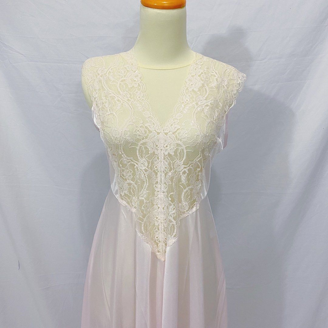 Venus Sleeping Gown Dress Tidur Kimono + Inner Set Polyester Silk ...