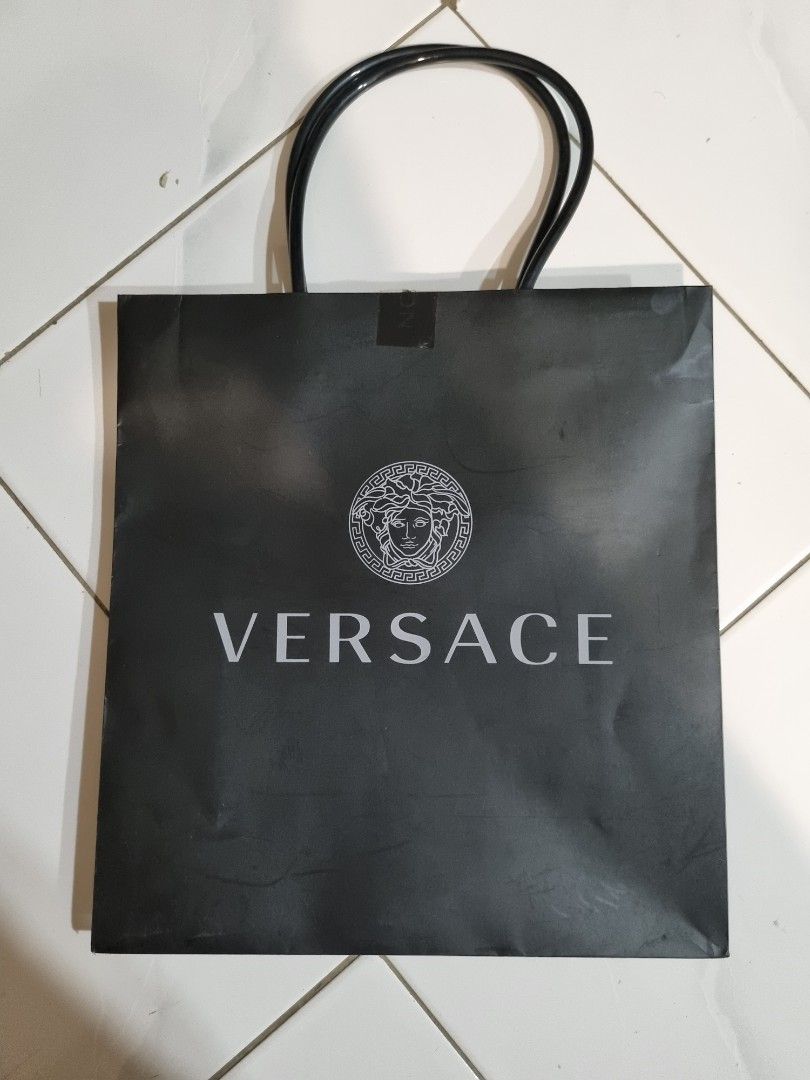 Versace paper bag only, Luxury, Bags & Wallets on Carousell