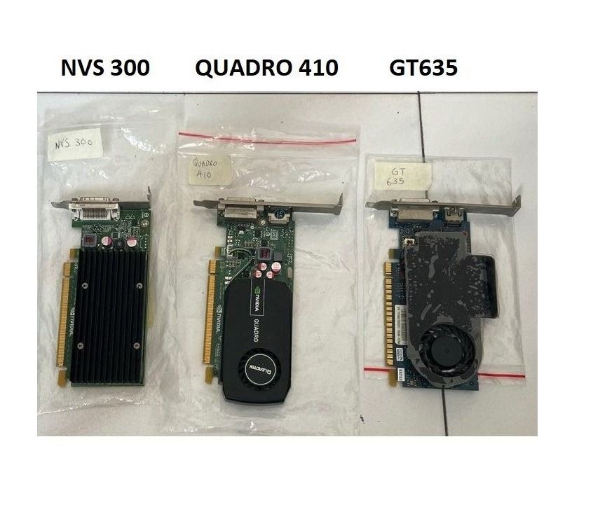 Video Cards NVIDIA NVS 300 / QUADRO 410 / GT 635, Computers & Tech ...