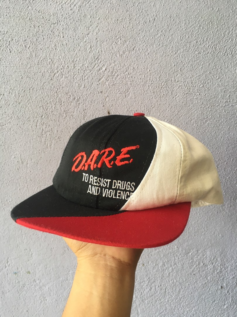 Vintage D.A.R.E To Resist Drugs And Violence Hat Cap, Men's Fashion ...
