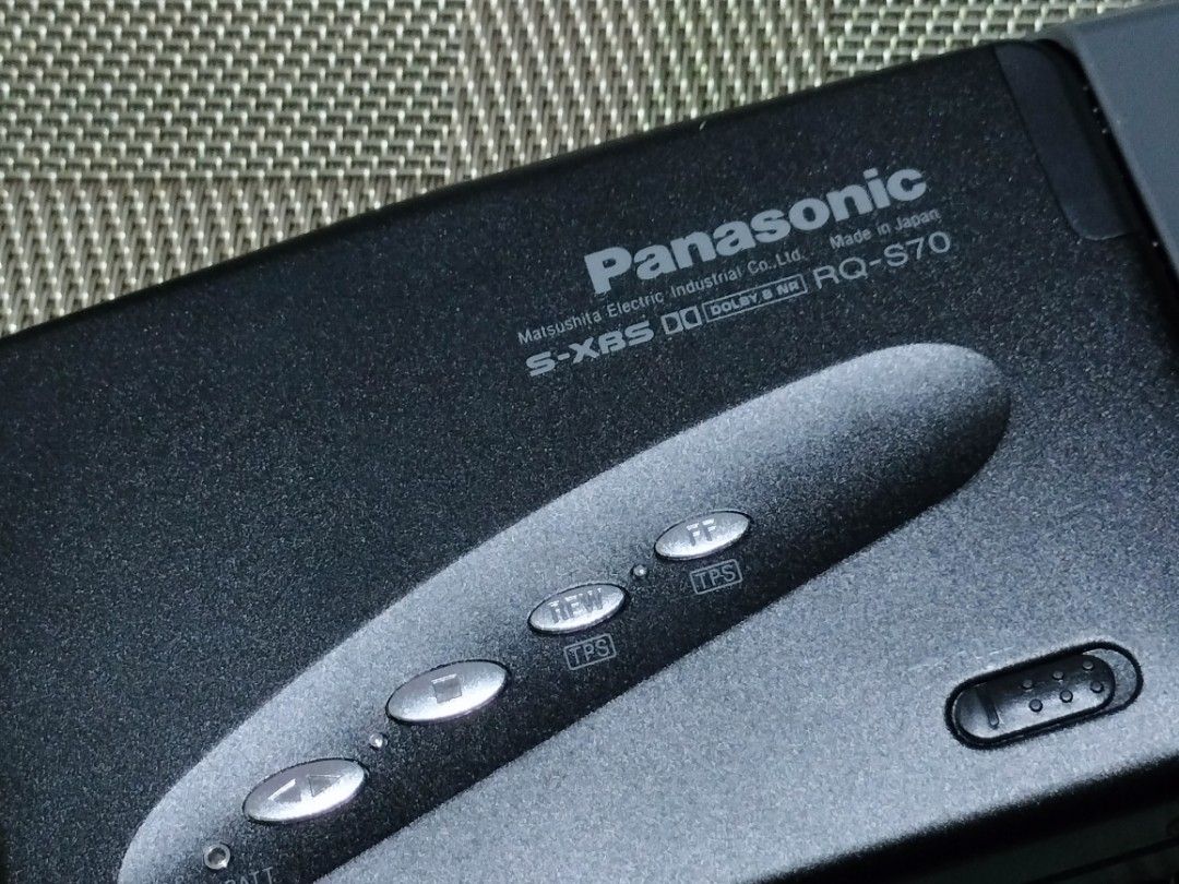 Vintage Panasonic RQ-S70 Cassette Player on Carousell
