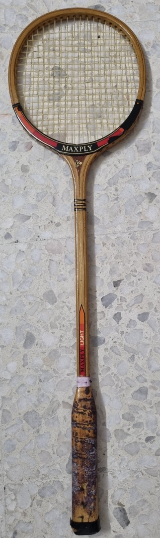 Vintage Squash Racket Dunlop Maxply with Umbro Carrier, Sports ...