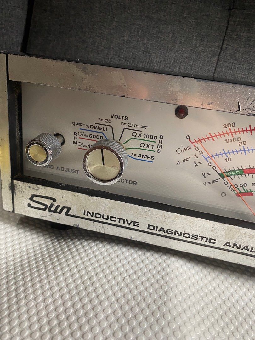 vintage Sun inductive diagnostic analyzer auto mechanic tool, Hobbies ...