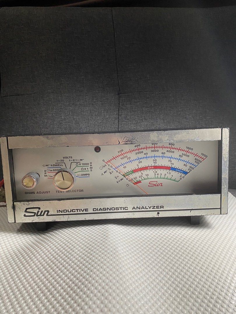 vintage Sun inductive diagnostic analyzer auto mechanic tool, Hobbies ...