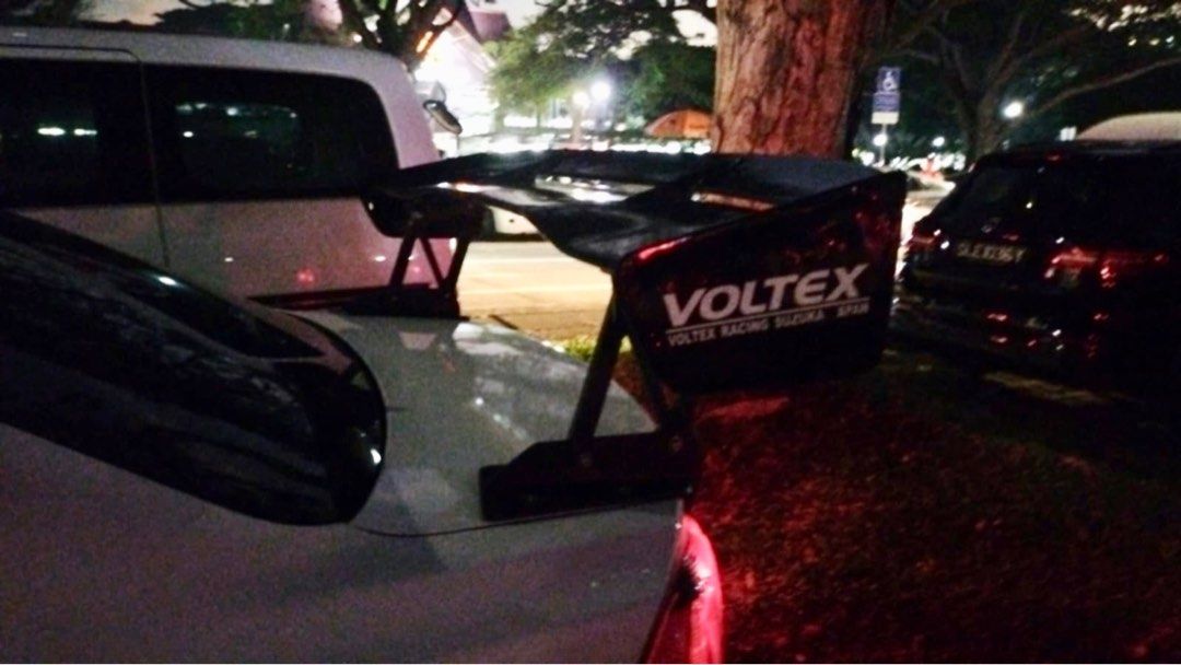 Voltex spoiler, Car Accessories, Accessories on Carousell