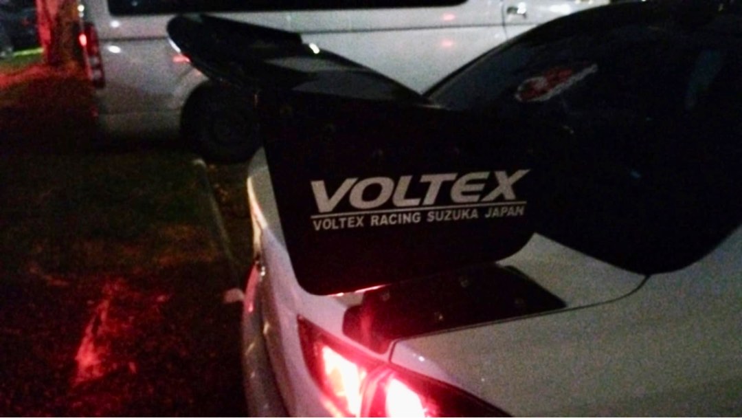 Voltex spoiler, Car Accessories, Accessories on Carousell