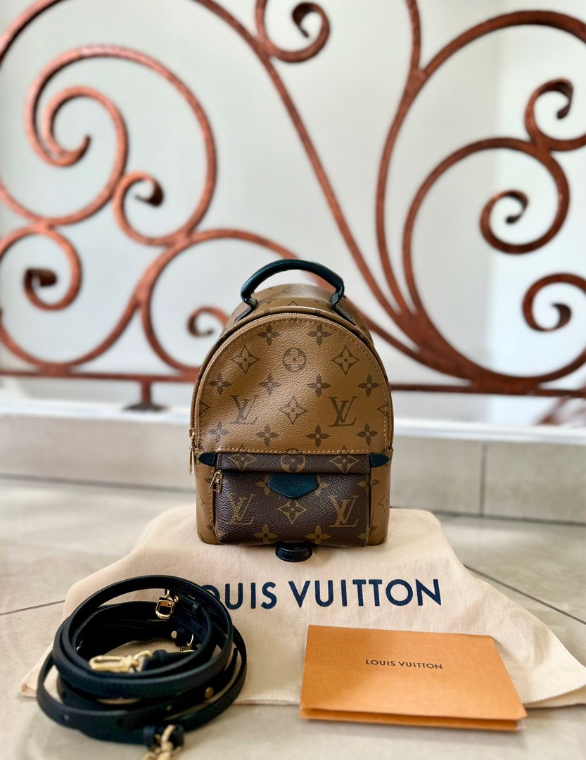 VVGC Louis Vuitton palmspring mini reverse 2020, Barang Mewah, Tas ...