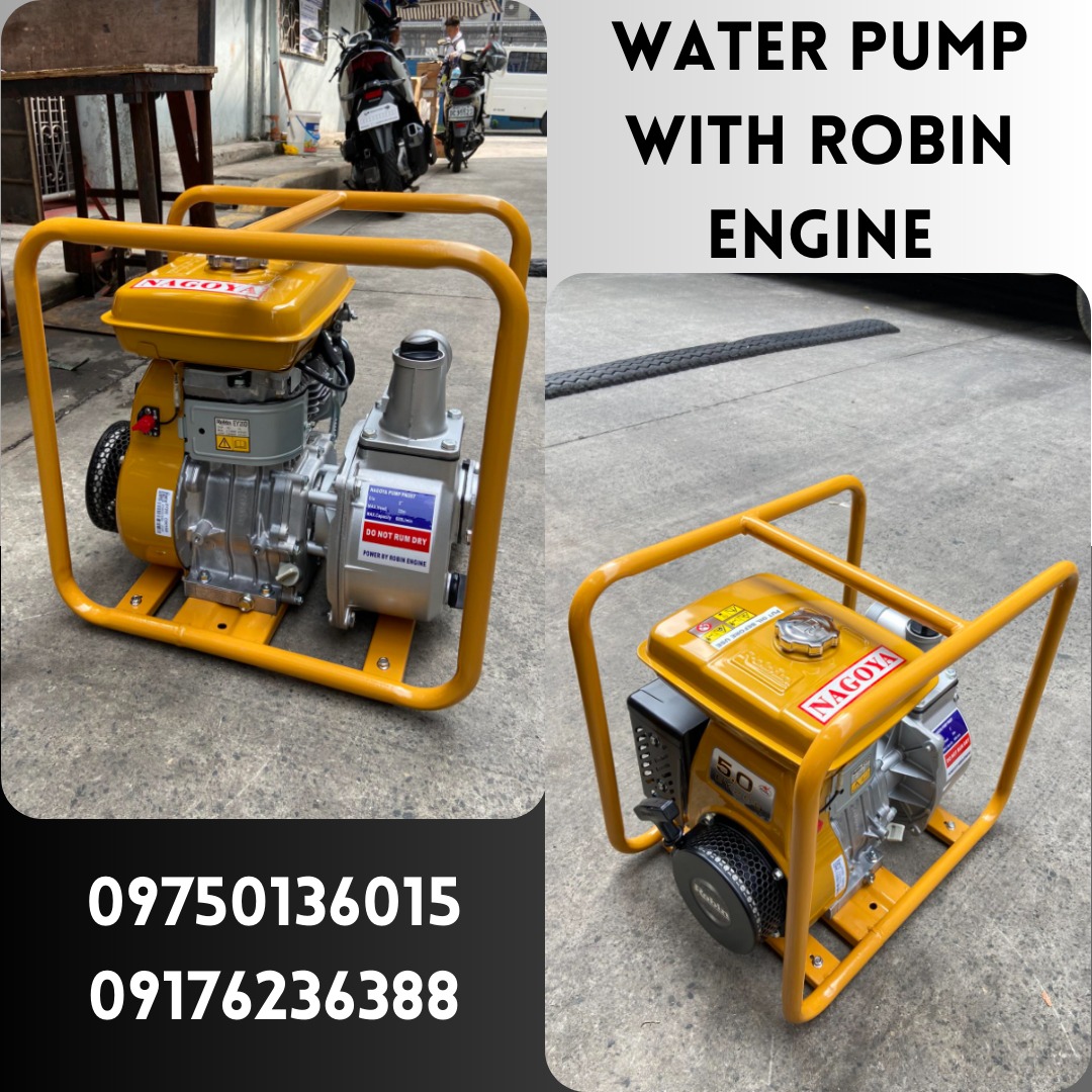 Water Pump with Robin Engine, Commercial & Industrial, Industrial ...