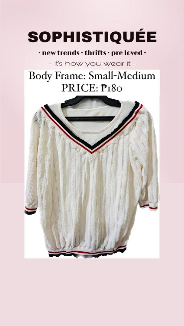 White top code 022 on Carousell